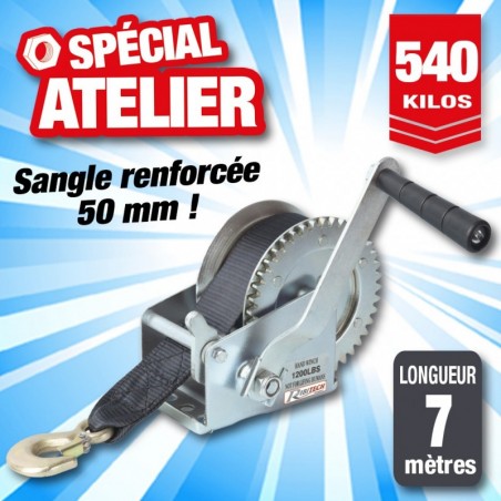 treuil manivelle 540kgs